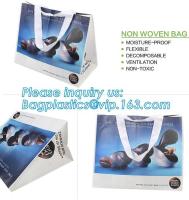 China Custom Logo OEM Non Woven Bag 80gsm PP Reusable Tote with Screen Print for sale