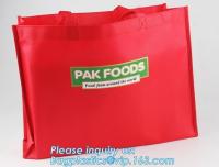 China Customized Laminated PP Non Woven Shopping Tote Bag 80gsm Eco Friendly Promotional Gift for sale