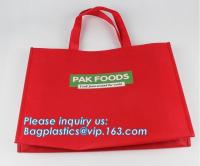 China Customized Laminated PP Non Woven Shopping Tote Bag 80gsm Eco Friendly Promotional Gift for sale