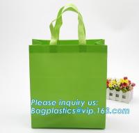 China Foldable Non Woven Gift Shopping Bag Reusable Eco Friendly Hand Bag 80gsm for sale