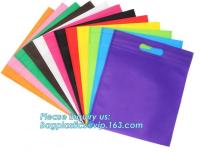 China Customized BOPP Laminated Non Woven Shopping Bag with Handle 80gsm 40x35cm for sale