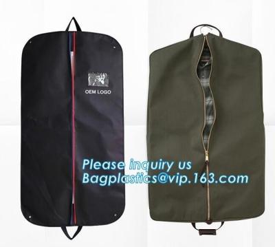 China Custom Eco-Friendly Non Woven Garment Bag Suit Bag 80gsm 60x90cm for Shopping for sale
