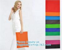 China Laminated Non Woven Folding Shopping Tote Bag Custom Collapsible Reusable 80gsm for sale