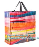 China 100% Biodegradable Laminated Non Woven Shopping Bag PP Fabric Carry Bag 80gsm for sale