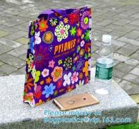 China Custom Laminated Non Woven Shopping Bag 80gsm BSCI Certified Eco Friendly Tote for sale