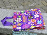 China Custom Laminated Non Woven Shopping Bag 80gsm BSCI Certified Eco Friendly Tote for sale