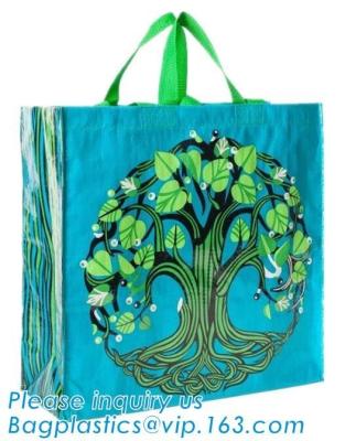 China Custom Non Woven Bags Eco Friendly Tote Bag 80gsm with Lamination and Hot Stamping for sale