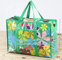 China Custom Non Woven Bags Eco Friendly Tote Bag 80gsm with Lamination and Hot Stamping for sale