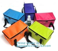 China Laminated PP Non Woven Bag with Continuous Handle 80gsm 40x35cm for sale
