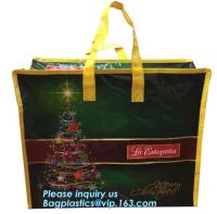 China Custom Printed Non Woven Promotional Shopping Tote Bag with Shoulder Straps Eco Friendly for sale