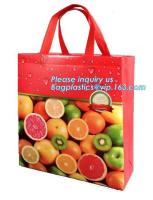 China Custom Printed Non Woven Shopping Bag 80gsm Eco Friendly Reusable Tote with Logo for sale