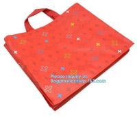 China Custom Foldable Non Woven Bag Promotional Reusable Shopping Tote 80gsm Eco Friendly for sale
