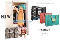 China Custom Printed Non Woven Tote Bag Foldable Shopping Shoulder Bag 80gsm Eco Friendly Reusable for sale
