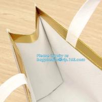 China Custom Printed Non Woven Bag 80gsm Heat Seal Eco Friendly Shopping Tote Reusable for sale