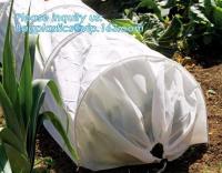 China PP Spunbond Nonwoven Fabric for Agriculture Cover 50gsm Weed Barrier Ground Cover Customizable for sale