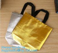 China Custom Sublimation Printing RPET Non Woven Bags Eco Friendly Shopping Tote 80gsm for sale