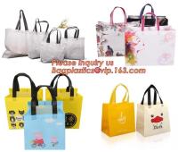 China Custom Non Woven Tote Bag 80gsm PP Shopping Bag with Logo for Supermarket Promotional Gift for sale