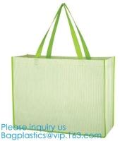 China Custom Laminated Non Woven Tote Bag 80GSM Eco Friendly Shopping Bag with Logo for sale