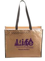 China 80gsm Non Woven Shopping Tote Bag Eco Friendly Biodegradable Promotional Polypropylene Bag for sale