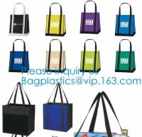 China Custom 80gsm Non Woven Tote Bag with Laminated Finish Eco Friendly Reusable Shopping Bag for sale