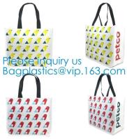 China Custom 80gsm Non Woven Shopping Bag Reusable Foldable Tote with Heat Transfer Printing for sale