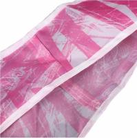 China Custom Logo Foldable Drawstring Backpack 100D Polyester 30x45cm Waterproof Reusable Shopping Bag for sale