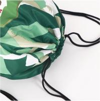 China Foldable Reusable Shopping Bag 190T Polyester Custom Printed Promotional Tote 54x40cm for sale