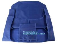 China Custom Reusable Foldable Ball Shopping Bag 190T Polyester 54x40x40cm for sale