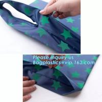 China Reusable Polyester Foldable Shopping Bag with Zipper Fruit Shape Tote 54x40x40cm 70g for sale