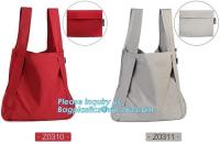 China Foldable Ball Shopping Bag 190T Polyester Eco Friendly Tote 54x40x40cm Reusable for sale