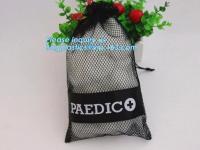 China Custom 210D Mesh Drawstring Backpack with Zipper Pocket 54x40x40cm Sport Pack for sale