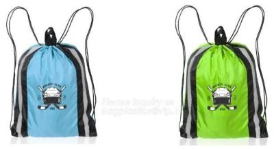 China promotional Gym drawstring backpack tip quality polyester, backpack,sport resistant backpack bag,string closure shoe bag for sale