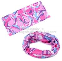 China Custom Seamless Neck Tube Bandana 50x25cm Multifunctional Sports Head Wrap Mask for sale