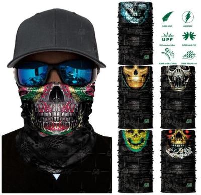 China Custom Seamless Polyester Bandana 50x25cm Digital Sublimation Printed Headwear Neck Tube for Outdoor Sports for sale