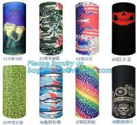 China Custom Seamless Polyester Bandana 50x25cm Digital Sublimation Printed Headwear Neck Tube for Outdoor Sports for sale