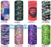 China Custom Seamless Polyester Bandana 50x25cm Digital Sublimation Printed Headwear Neck Tube for Outdoor Sports for sale