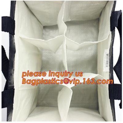 China Custom Printed Recyclable PP Woven Shopping Bag 46x40x15 cm Eco Friendly Reusable Tote for sale