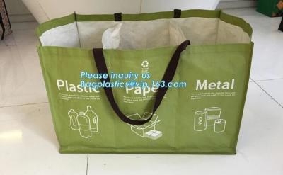 China Customized Laminated PP Woven Shopping Bag 50x48x20cm Reusable Promotional Tote for sale
