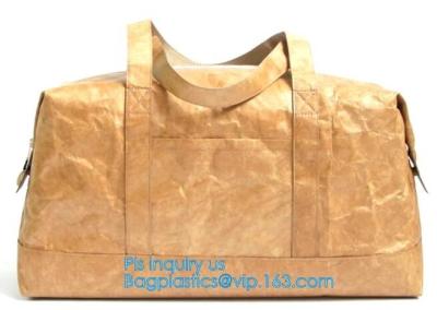 China Custom Eco Friendly Tyvek Duffle Bag Waterproof Travel Sports Duffel 65L for sale