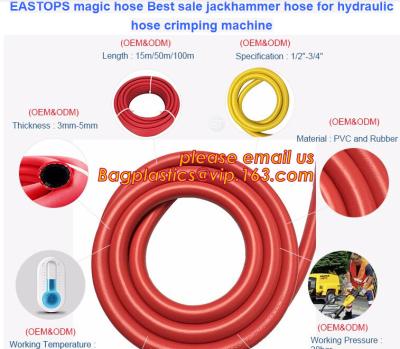 China PVC Rubber Jackhammer Hose 1 inch 20 bar for Hydraulic Hose Crimping Machine for sale