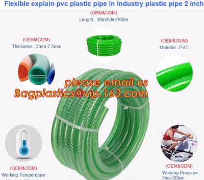 China Flexible explain pvc plastic pipe In Industry plastic pipe 2 inch for sale