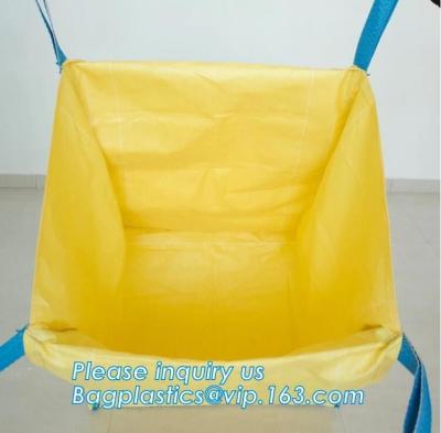 China Heavy Duty Jumbo Bulk Bags 1m3 to 3m3 for Mineral Powder Transport 200kg to 600kg Load Capacity for sale