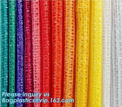 China FDA Certified Eco-Friendly PE PP Raschel Mesh Bag for Vegetable Packaging 30x60cm for sale