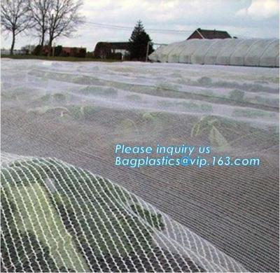 China 100% Virgin HDPE Anti Insect Net 50x25 Mesh 200m Length for Agriculture Crop Protection for sale