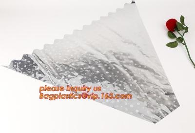 China Customized Clear Plastic Flower Sleeve Cylinder Shaped Box for Valentine Romantic Bouquet Wrapping 30cm for sale