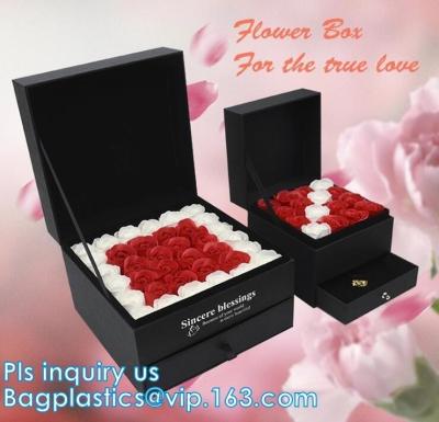 China Luxury Cardboard Folding Gift Box with Magnetic Closure Rigid Collapsible Box for Clothes Flowers 1200g for sale