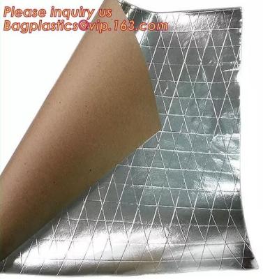 China Aluminum Foil Bubble Insulation Roll 1.2m x 30m Reflective 97% Radiant Barrier for Roof Wall for sale