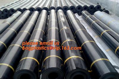 China HDPE Smooth Geomembrane Liner 0.75mm to 3mm Thickness for Pond Aquaculture Seepage Control for sale