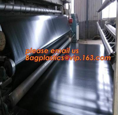 China HDPE Geomembrane Dam Liner 1mm Fish Farm Pond Liner Anti-Seepage for sale