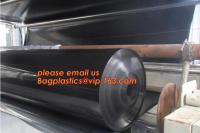 China HDPE Geomembrane Liner 1.5mm Waterproof Pond Liner for Landfill and Aquaculture for sale